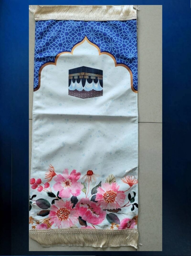 Prayer rug 90*45, floral print, kids – Swan.ae